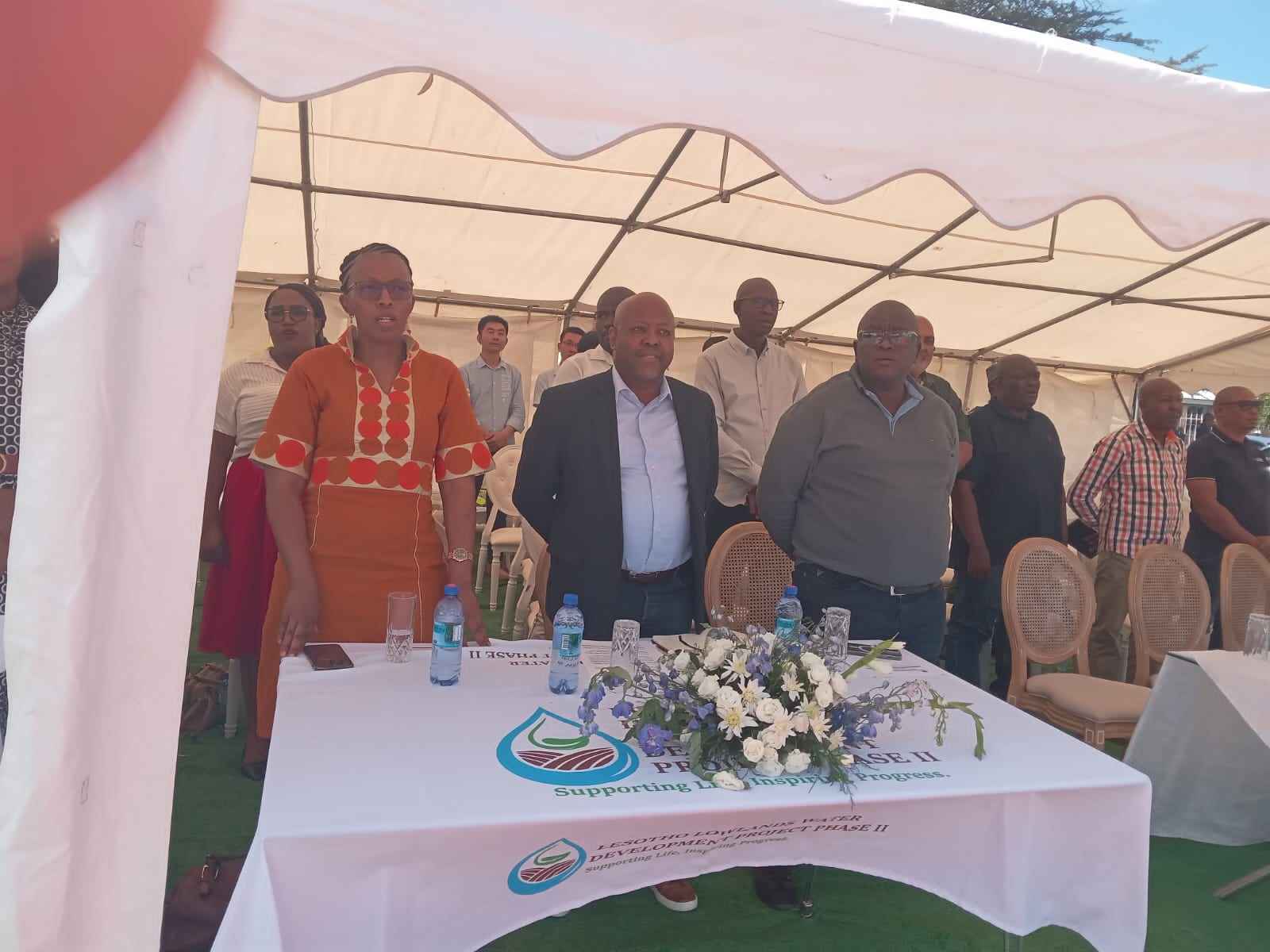 LLWDP PHASE II LAUNCHED - Lesotho News Agency