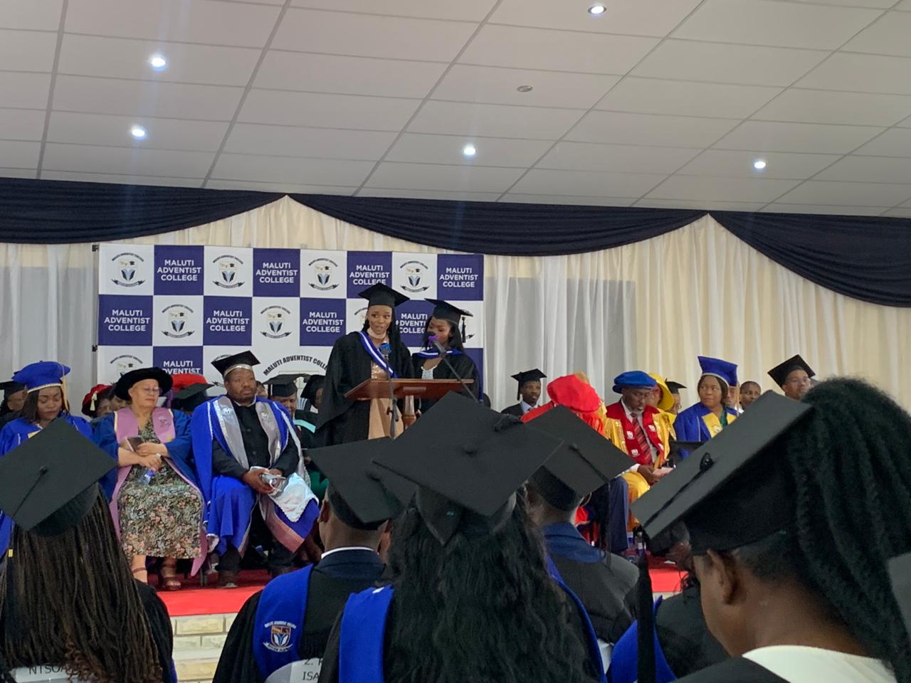 MALUTI ADVENTIST COLLEGE CELEBRATES 63rd GRADUATION CEREMONY - Lesotho ...